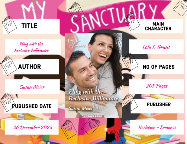 Review Card & Book Review – Fling with the Reclusive Billionaire By ...