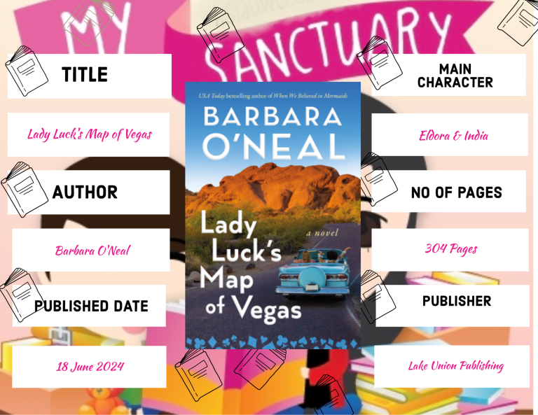 Review Card & Book Review – Lady Luck’s Map of Vegas By Barbara O’Neal ...