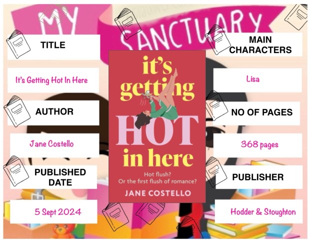 Review Card & Book Review – It’s Getting Hot In Here By Jane Costello ...