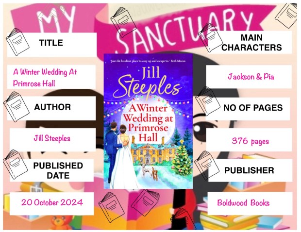 Review Card & Book Review- A Winter Wedding At Primrose Hall By Jill ...