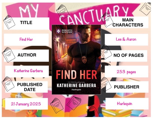 Review Card & Book Review- Find Her By Katherine Garbera – My Sanctuary