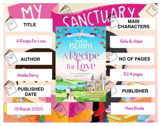 Review Card & Book Review – A Recipe For Love By Amelia Berry – My ...