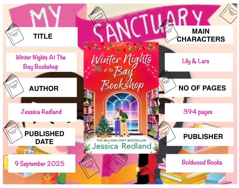 Review Card & Book Review- Winter Nights At The Bay Bookshop By Jessica Redland – My Sanctuary