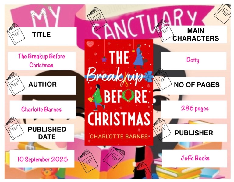 Review Card & Book Review- The Breakup Before Christmas By Charlotte Barnes – My Sanctuary