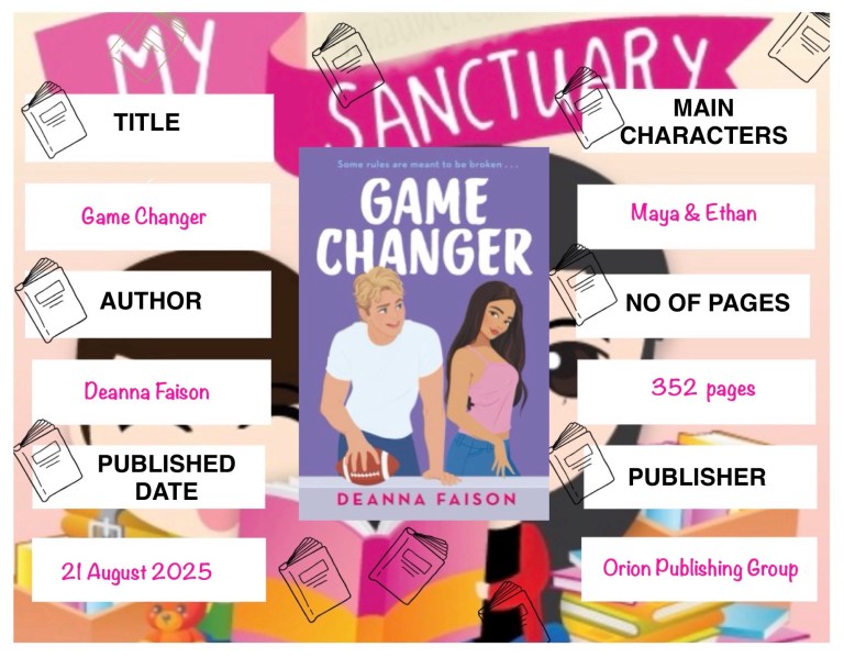 Review Card & Book Review- Game Changer By Deanna Faison – My Sanctuary